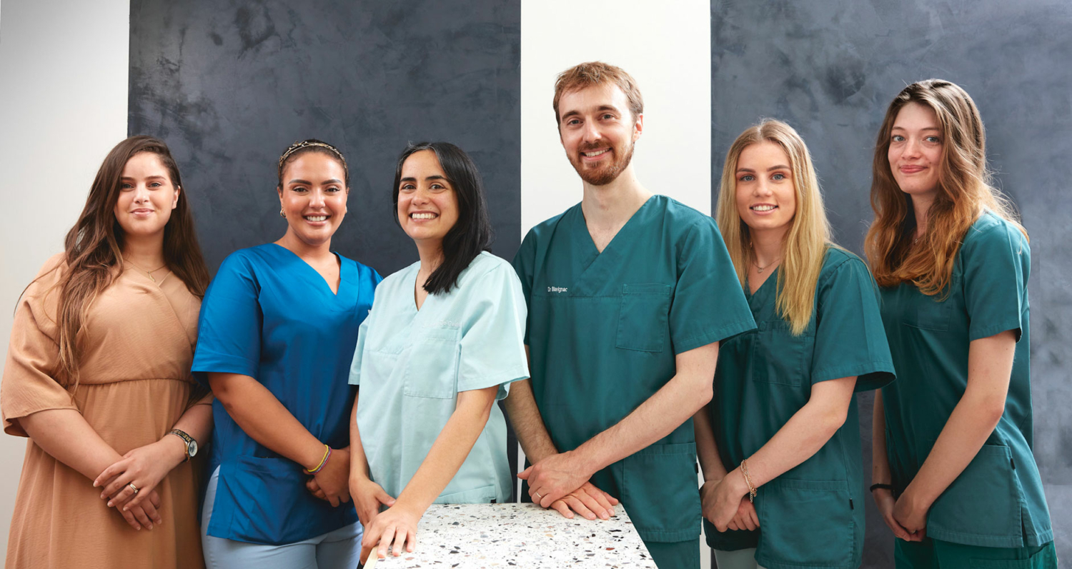 Dentiste Paris 10 - L'équipe du cabinet dentaire du Docteur Blavignac